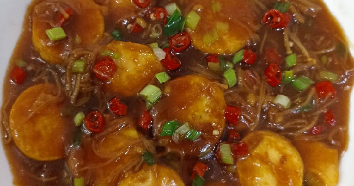 Resep Tofu / tahu sutra enoki oleh tria juliani - Cookpad