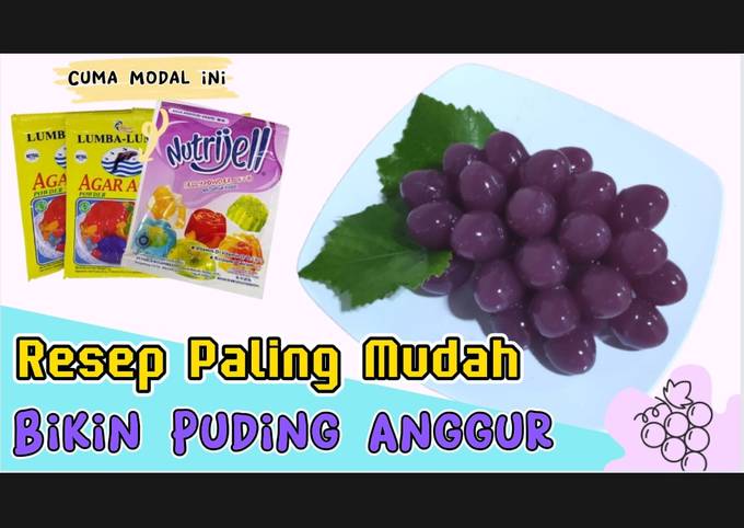 Resep Puding Anggur 🍇 oleh Dapur Ceria 🦞 - Cookpad