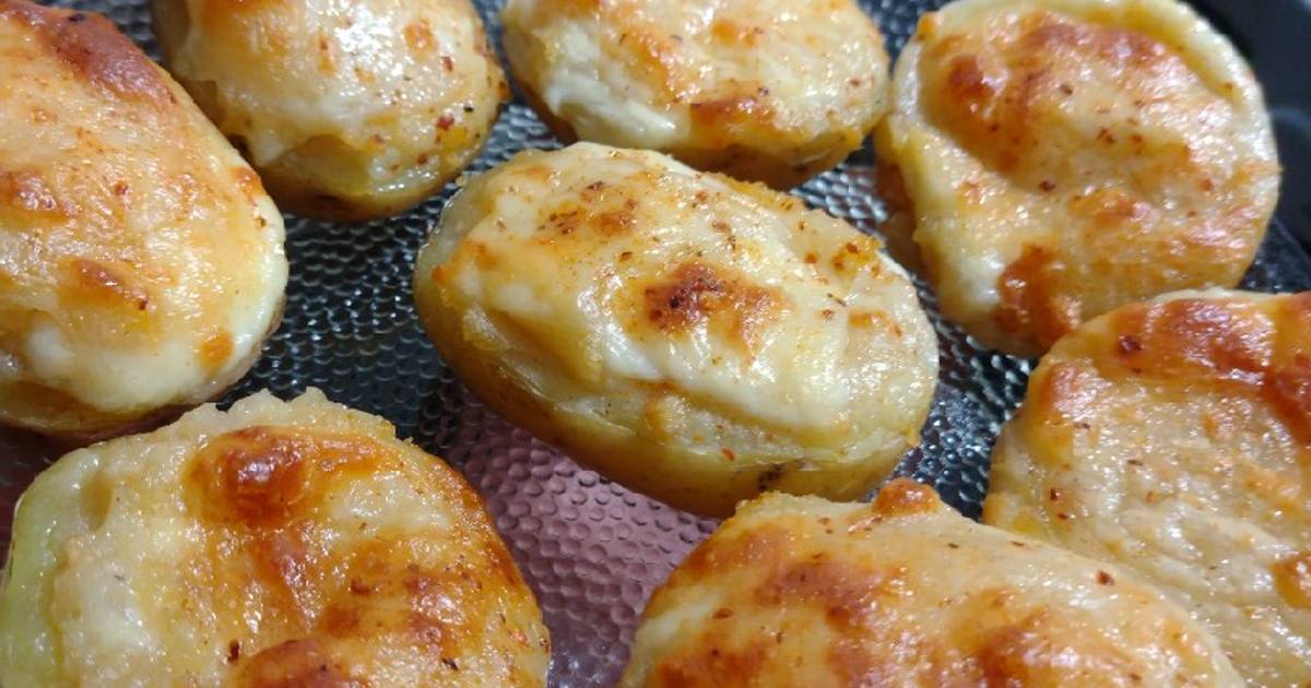 Papas rellenas Receta de Diego Techera- Cookpad