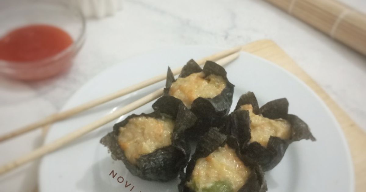 Resep Dimsum Ayam Nori oleh Novi Oppie Indriana - Cookpad