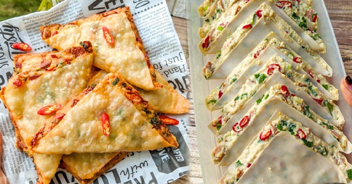 Resep kreasi kulit pangsit dan tahu rumahan enak dan mudah - Cookpad