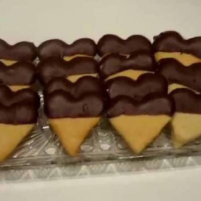 Galletas de mantequilla y chocolate Receta de Las Recetas De Tati- Cookpad