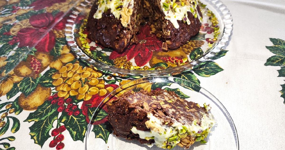 Τούρτα με τα μπισκότα που περίσσεψαν 😊😊 Συνταγή από τον/την Anna Beni ...