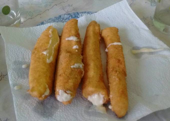 Deditos de queso Receta de Yamila- Cookpad