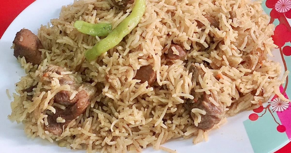 Mutton pulao Recipe by Maha azeem - Cookpad