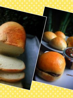 Resep Roti Tawar & Roti Sobek, Tanpa Susu Dan Telur, Resep Nikmatul ...