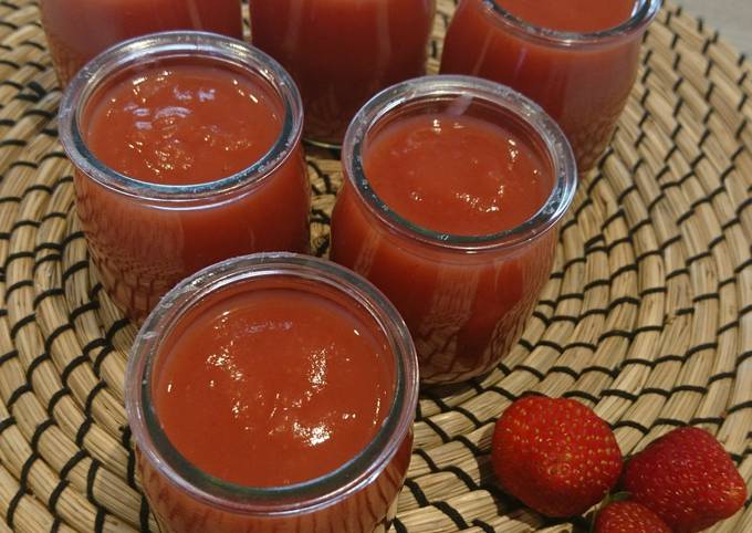 Compote pomme fraise de La Popote D'Audrey - Cookpad