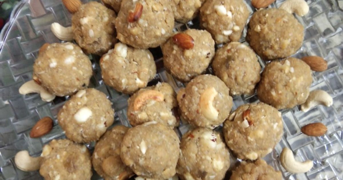 Dry Fruit And Gond Ladoo Recipe by Sneha Seth - Cookpad