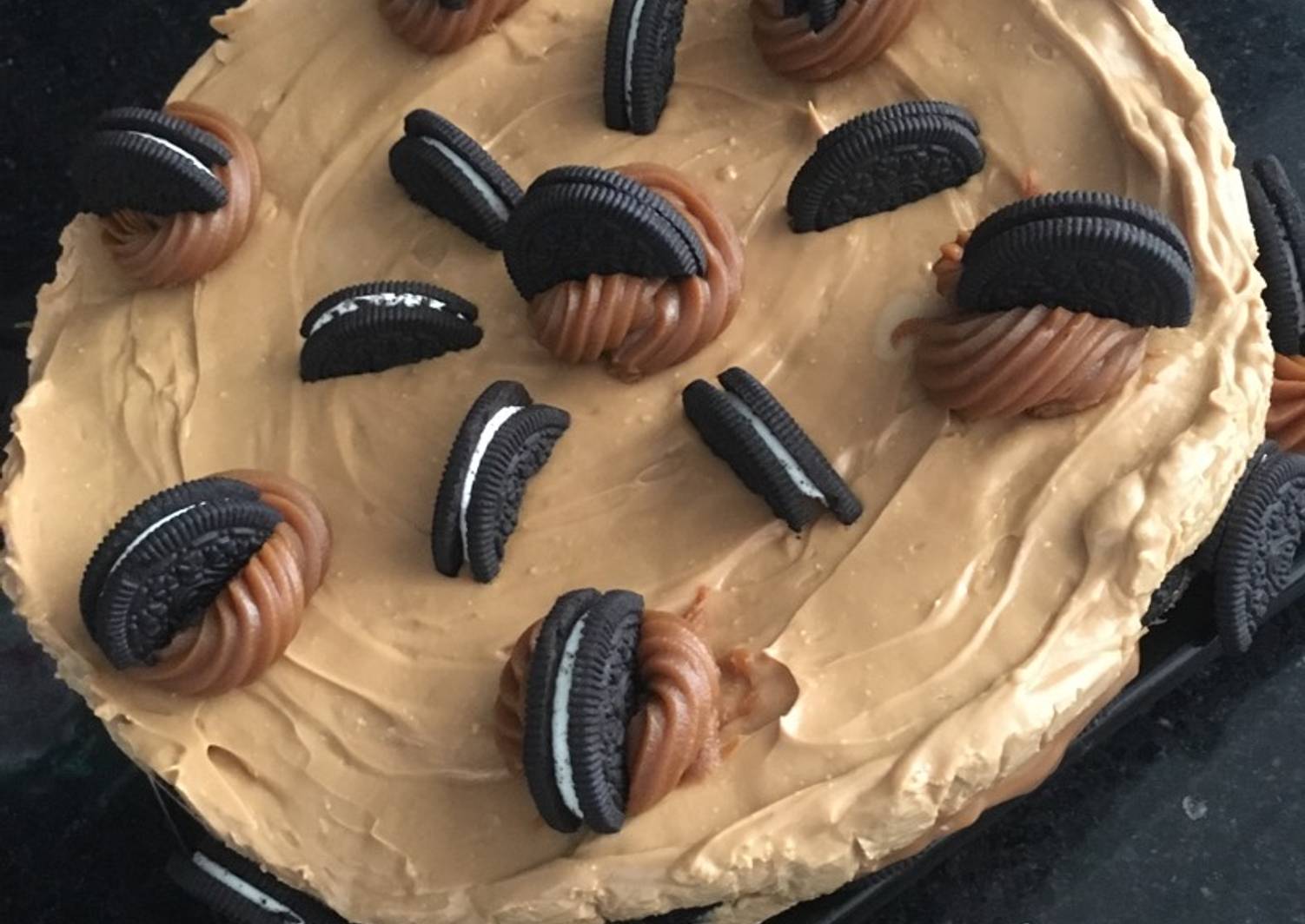 Torta oreo y dulce de leche Receta de Ornela De Vitis- Cookpad