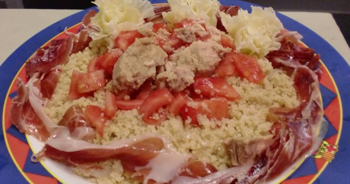Ensalada couscous atun - 31 recetas caseras- Cookpad
