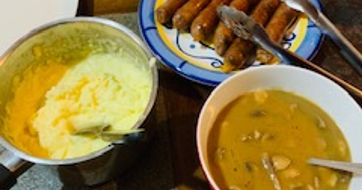 Resep sausage gravy simple rumahan enak dan mudah - Cookpad
