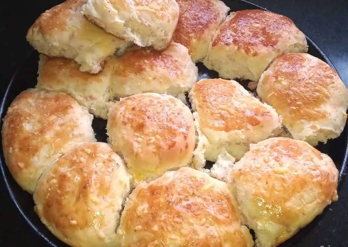 Pan salado sin amasar Receta de Arasí Miró- Cookpad