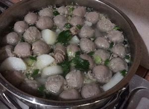 Resep lobak, baso sapi rumahan enak dan mudah - Cookpad