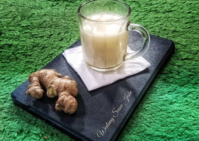 Resep Wedang Susu Jahe oleh Karlina.Kitchen - Cookpad