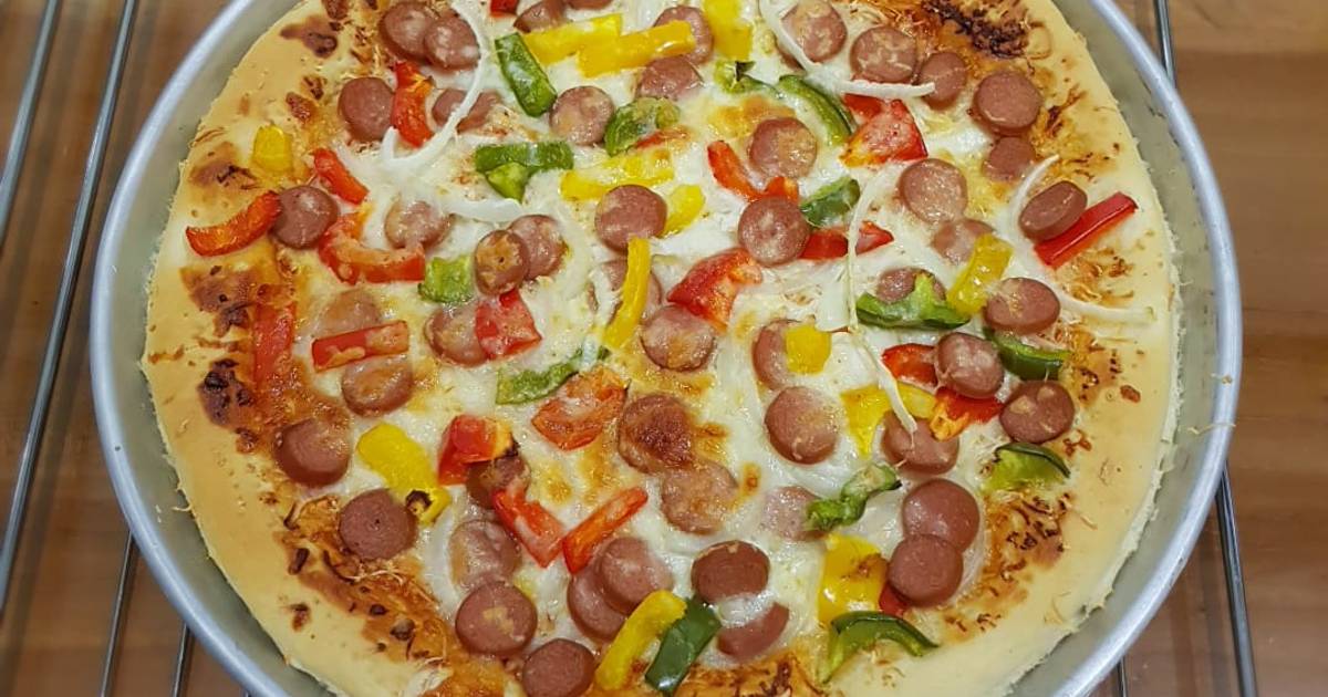 Resep Cara membuat pizza oleh Murtopingah - Cookpad