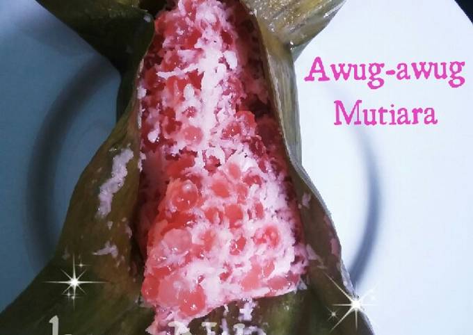 Resep Awug-awug mutiara oleh Niken A - Cookpad