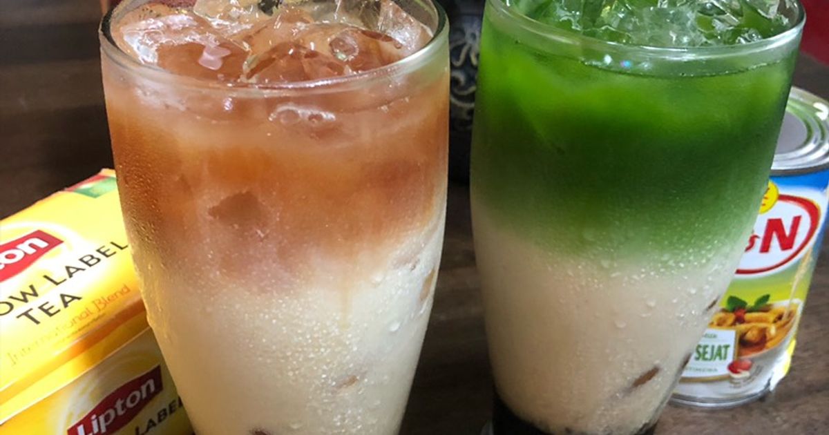 Resipi Three Layer Tea A.K.A Teh C Peng oleh Dapur Yusfarisyia - Cookpad