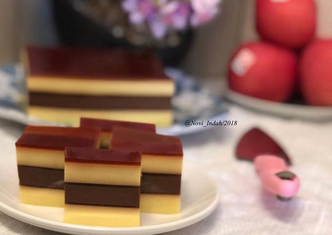 Resep Puding Lapis Surabaya oleh Novi Indah - Cookpad