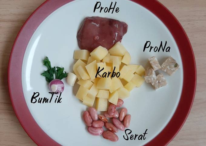 Resep Bubur Ati Kacang Merah oleh Nur Ikasari - Cookpad