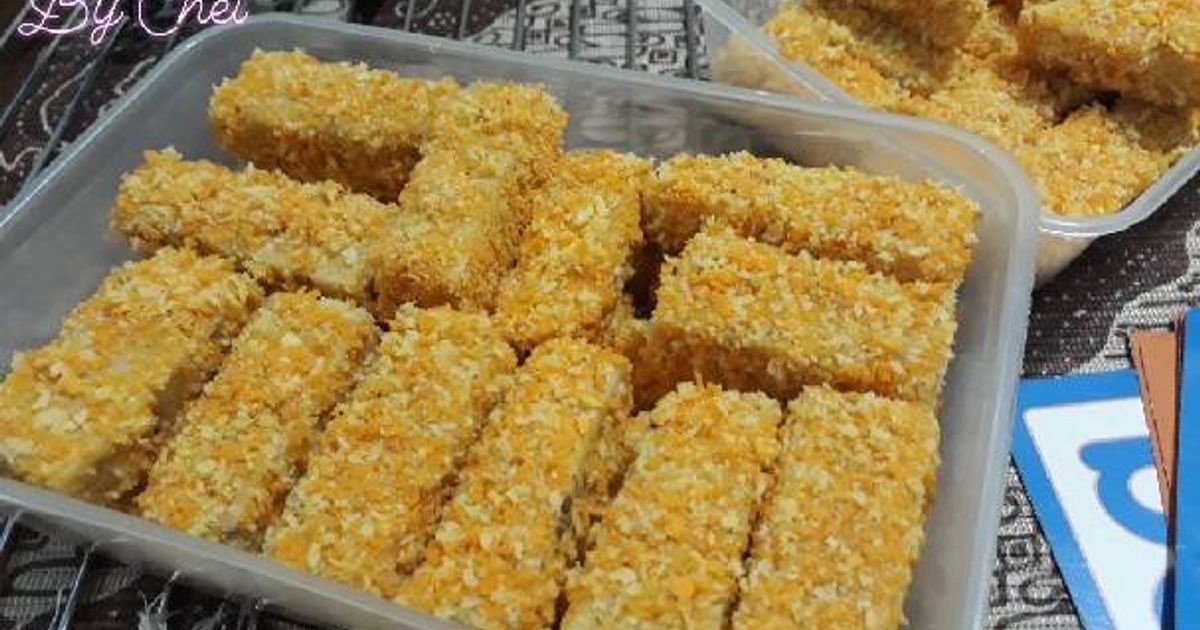 Resep nugget kentang keju telur rumahan enak dan mudah - Cookpad