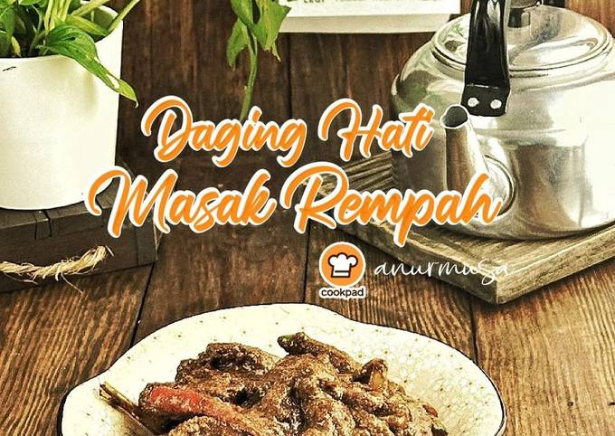 Resipi Daging Hati Masak Rempah oleh Anur Musa - Cookpad