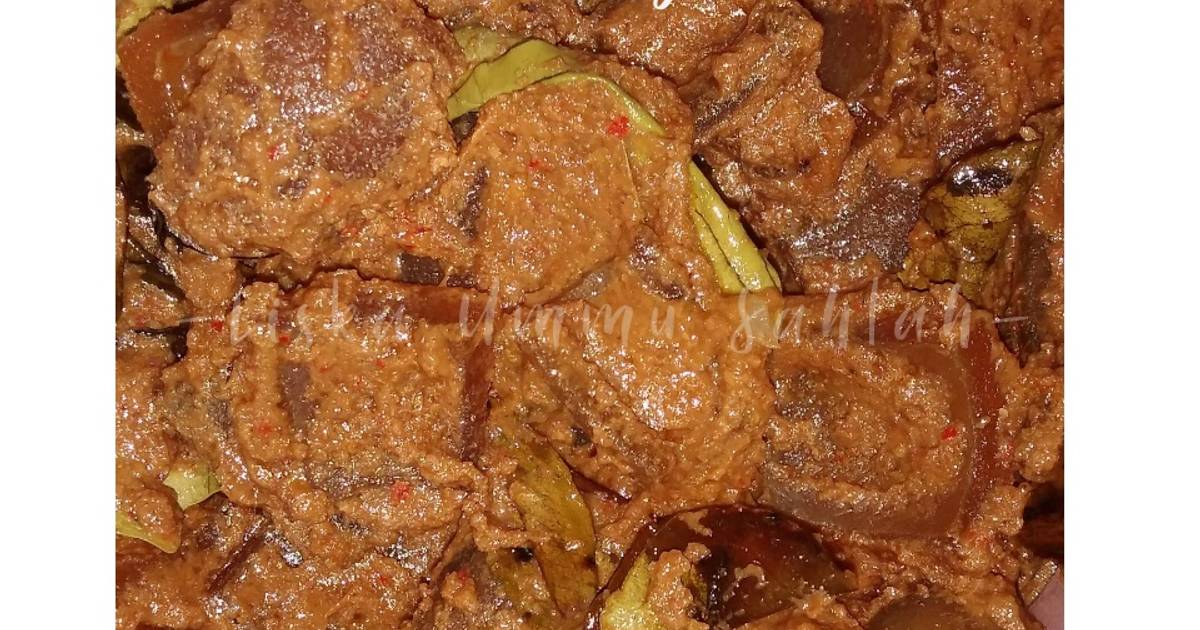 Resep Kikil Bumbu Kacang/Sate Jebred oleh Liska Ummu Sahlah - Cookpad