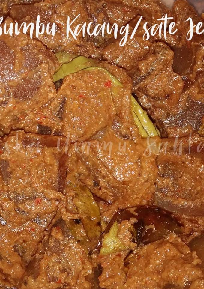 Resep Kikil Bumbu Kacang/Sate Jebred oleh Liska Ummu Sahlah - Cookpad