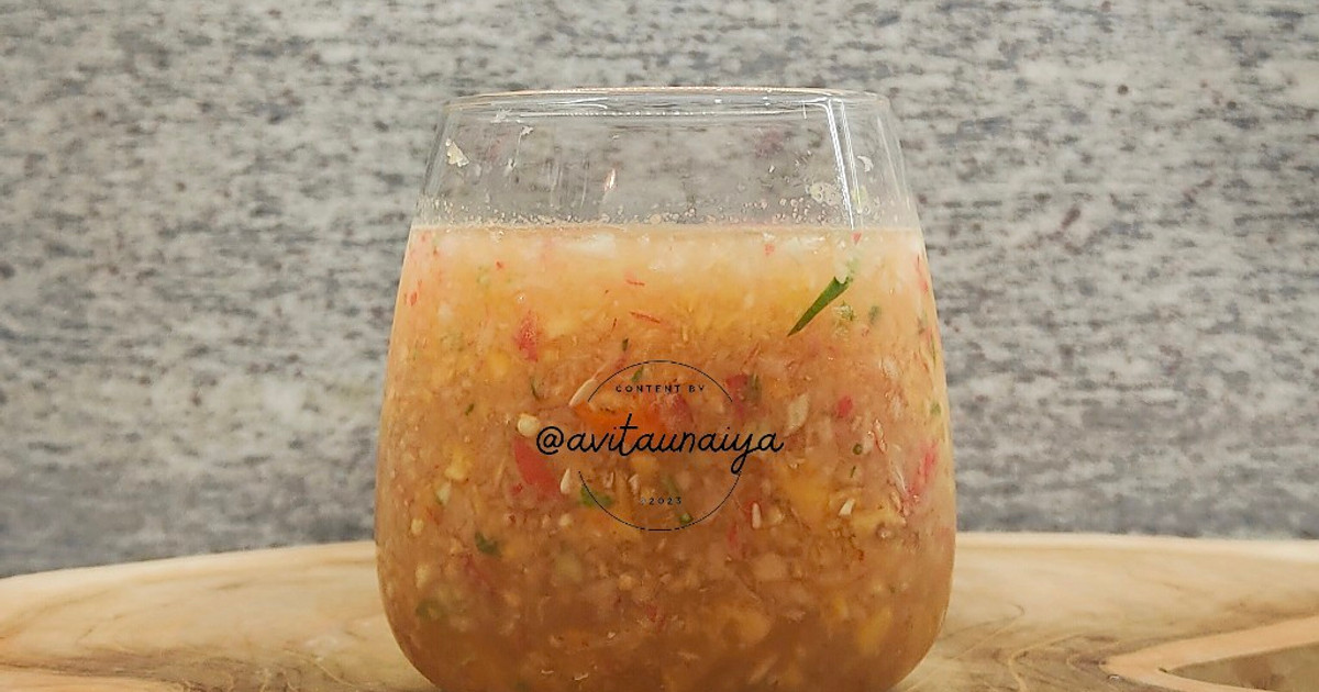 Resep Es Rujak Jambu Air Timun Nanas oleh Avita Unaiya - Cookpad