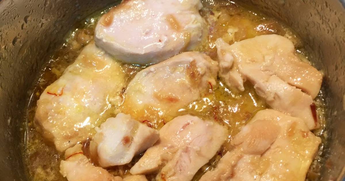 Pechugas de pollo encebolladas - 16 recetas caseras- Cookpad