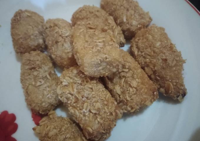 Resep Pisang nugget oat lumer and crispy (simple) oleh Nailah - Cookpad