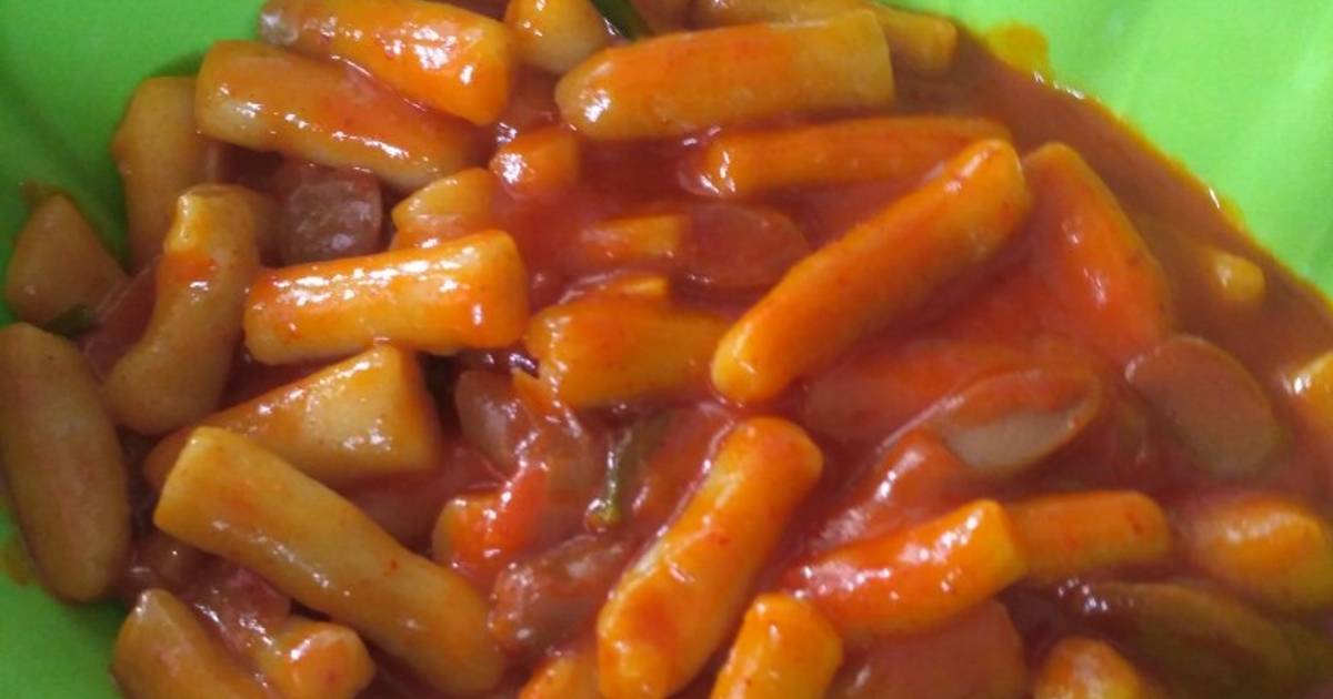 Resep Toppoki home made oleh Kiki - Cookpad