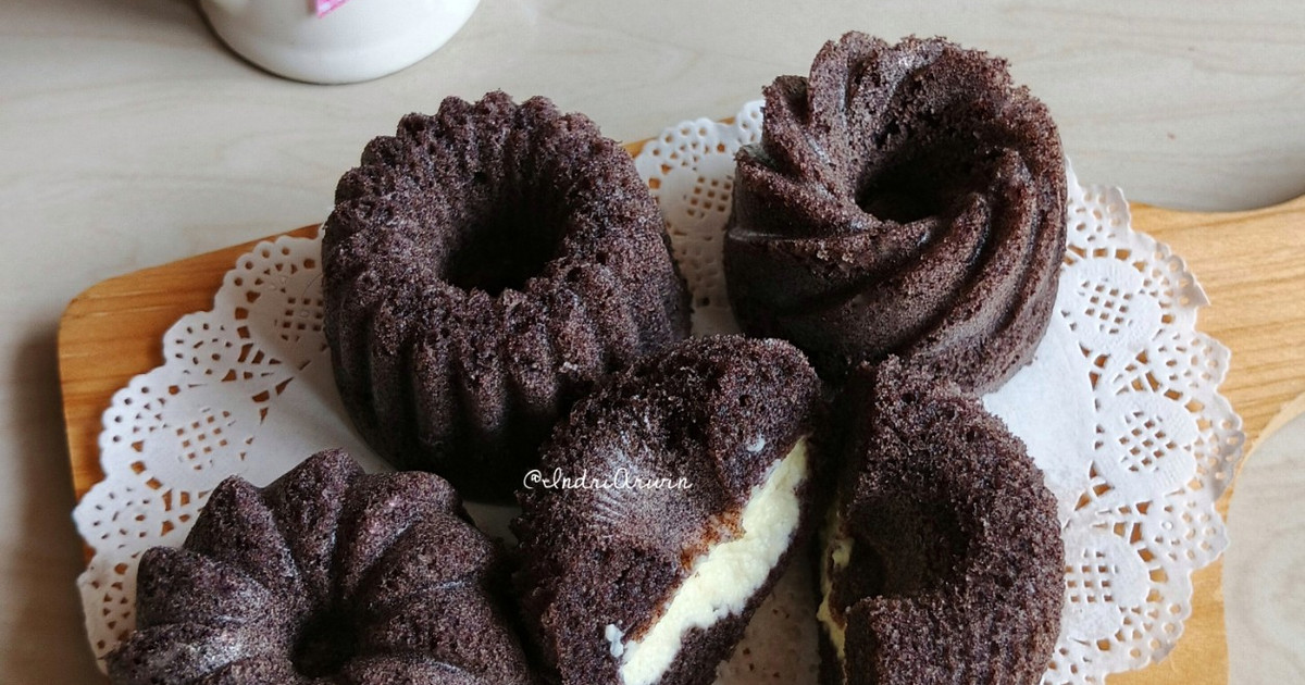 Resep Bolu Ketan Hitam Keju Lumer oleh Indri Arwin - Cookpad