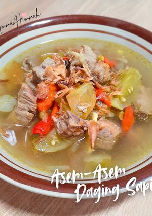 Resep Asem Asem Daging Sapi oleh Umma Himmah - Cookpad