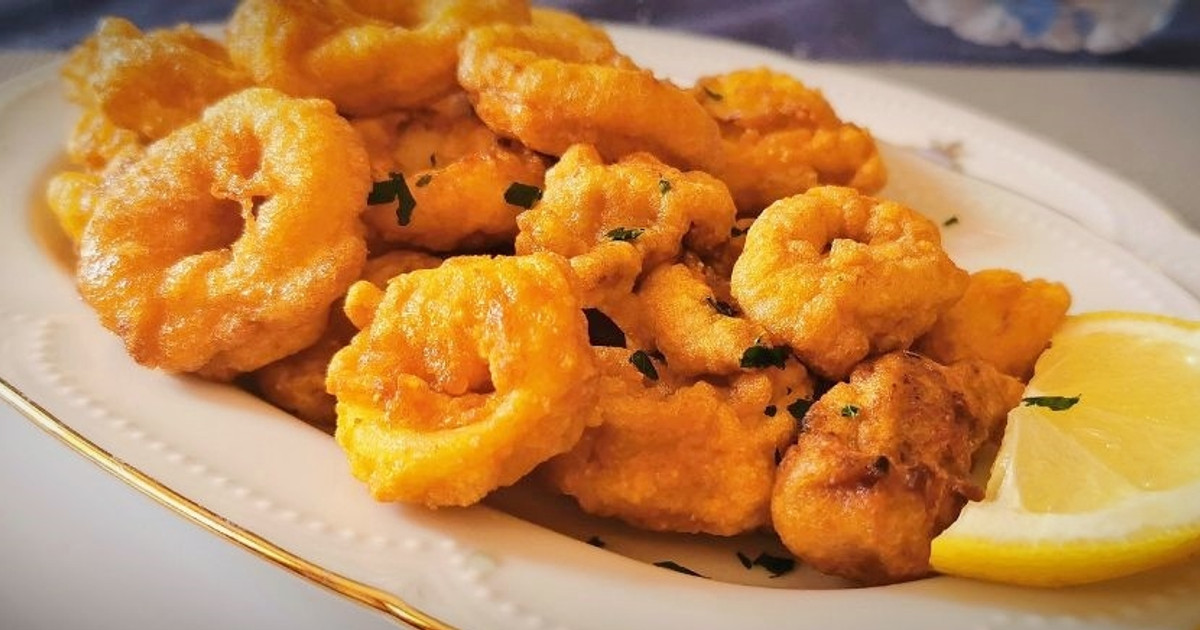 Chipirones Fritos Rebozados A Las Tres Harinas Receta de josevillalta