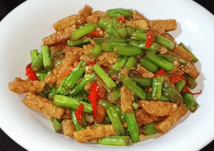 Resep Tumis Buncis Tempe oleh Prinsa Hel - Cookpad