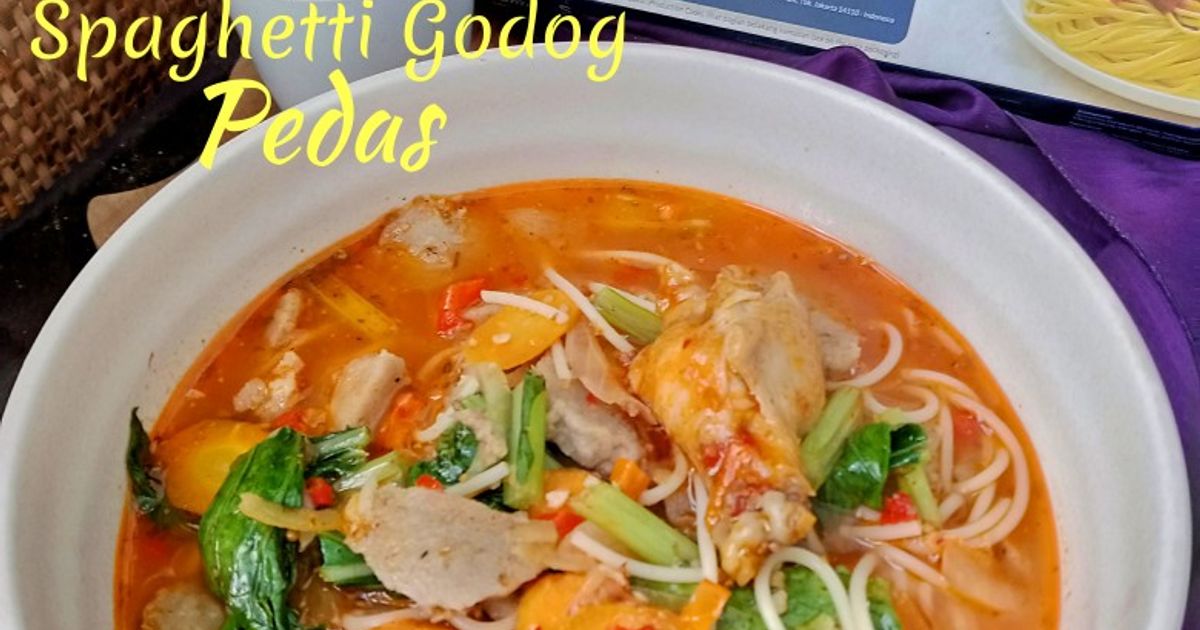 Resep Spaghetti Godog Pedas oleh DEWI SARASWATI - Cookpad
