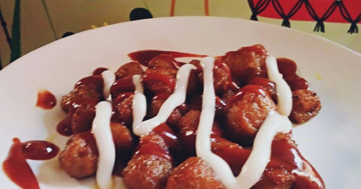Resep bakso goreng saos bbq rumahan enak dan mudah - Cookpad