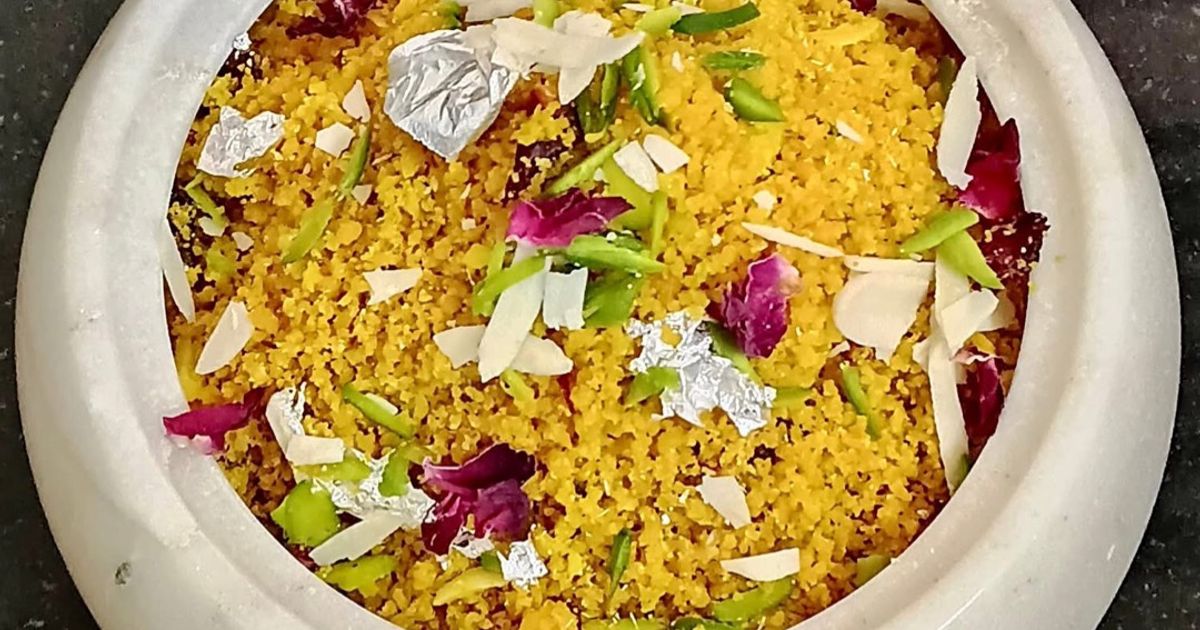 Mango 🥭 Churma & Churma Ladoo Recipe by Alka Bhandari - Cookpad