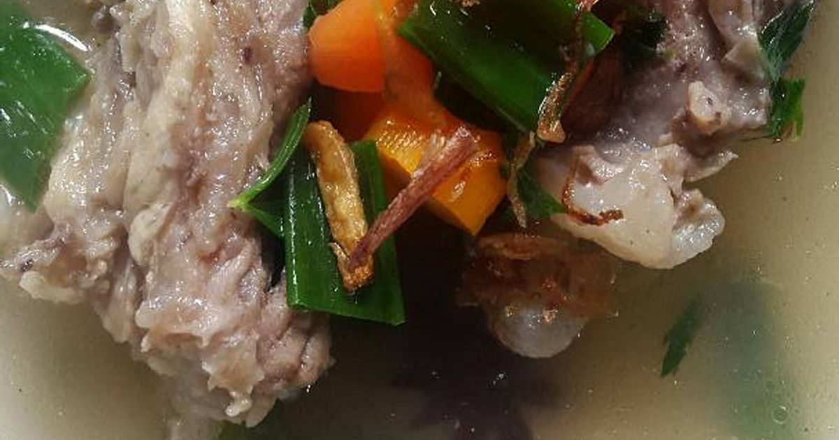 Resep Sop Iga Sapi/ Balungan Sapi oleh Alfira Maghfirah - Cookpad