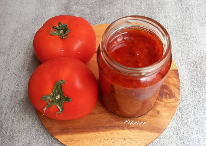 Resep Saos Tomat Homemade oleh Erlina - Cookpad