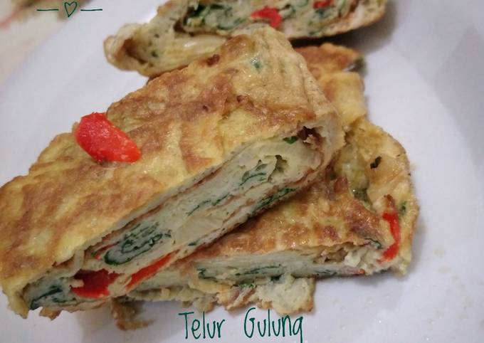 Resep Telur Gulung Bayam Brazil oleh zuniatul yuta - Cookpad
