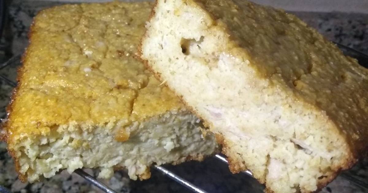 Budín de avena light con pera Receta de Julieta Cuezzo- Cookpad