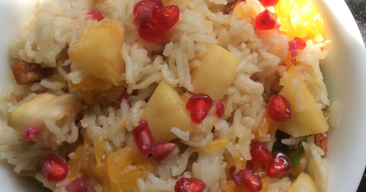 Fresh Fruit Rice Recipe by jyotibahirat - Cookpad