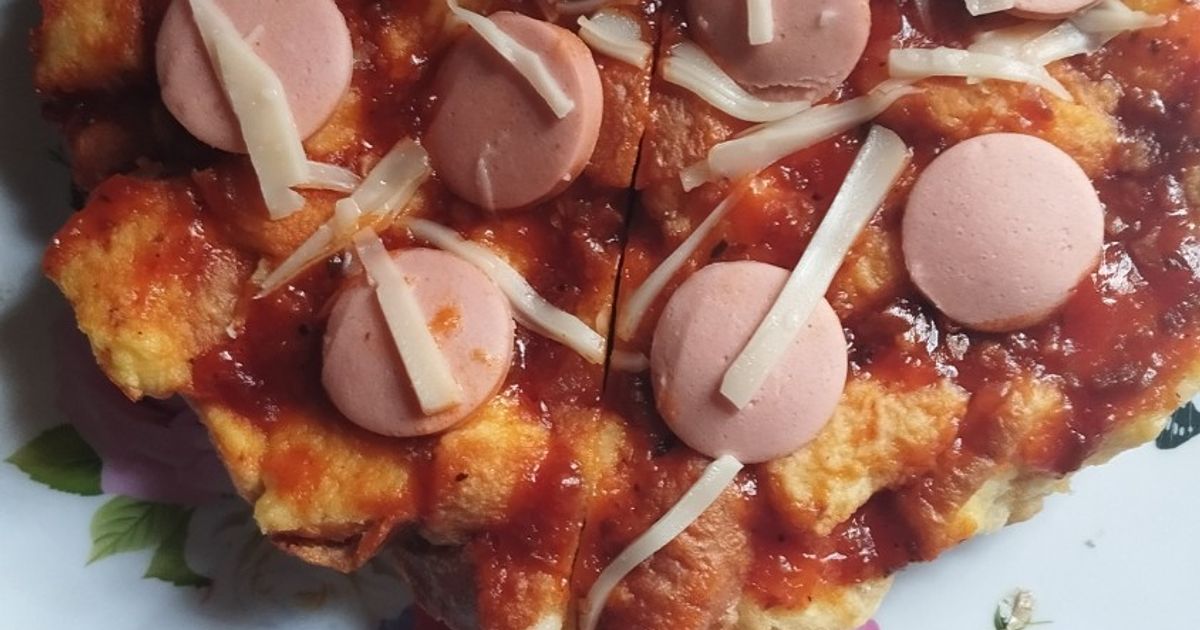 Resep Homemade Pizza Roti oleh Vitta Fitria - Cookpad