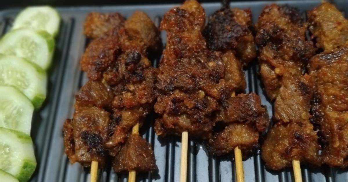 Resep 01. Sate komoh daging sapi oleh SLM - Santap Lahap Mantul - Cookpad