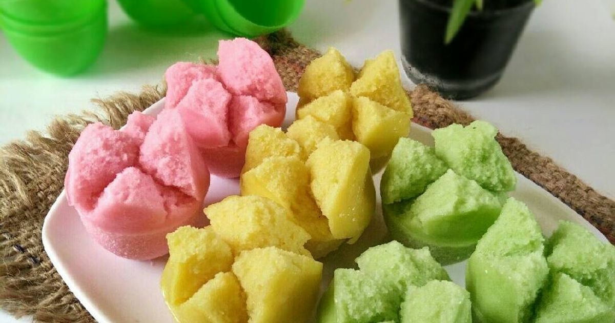 Resep Kue Mangkok Mekrok / Kue Apem + Tips Supaya Mekar oleh dapurVY ...