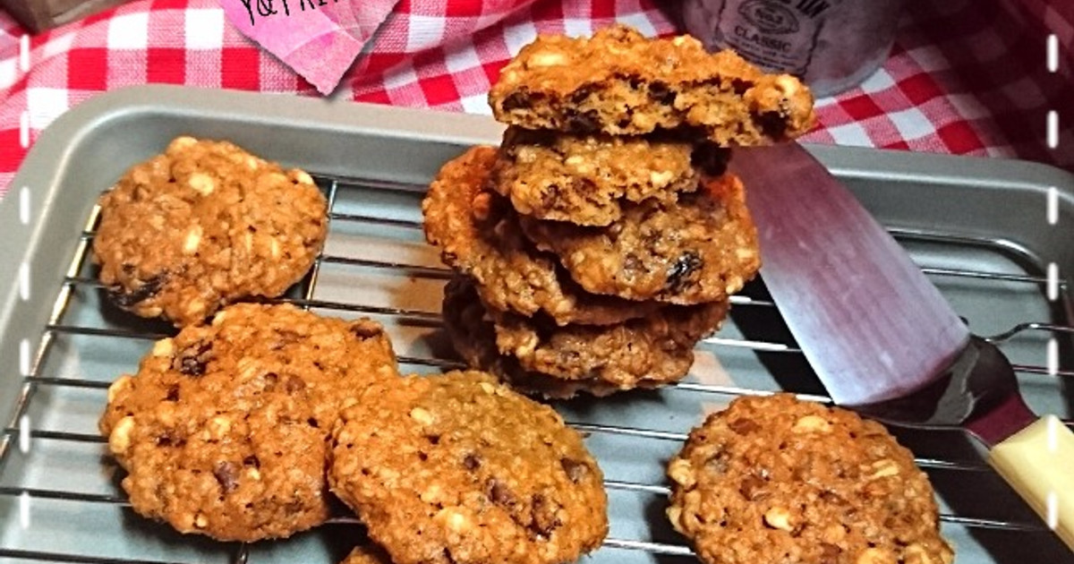 Resep Crispy Oatmeal Cookies oleh yNy - Cookpad