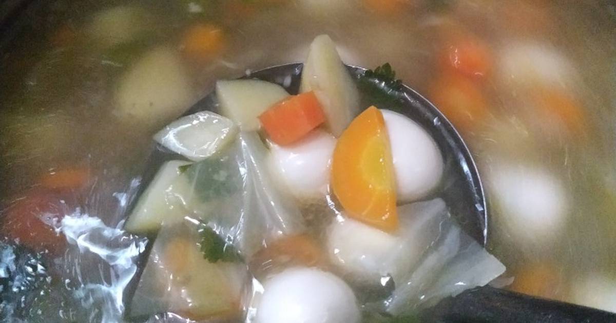 Resep Sop Telur Puyuh oleh Novalia Putri - Cookpad