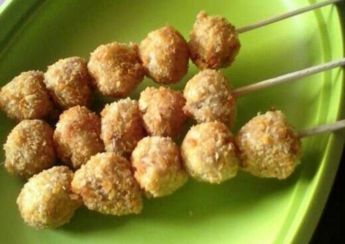 Resep Sate nugget tempe oleh Mochipino_ummu Alisha - Cookpad