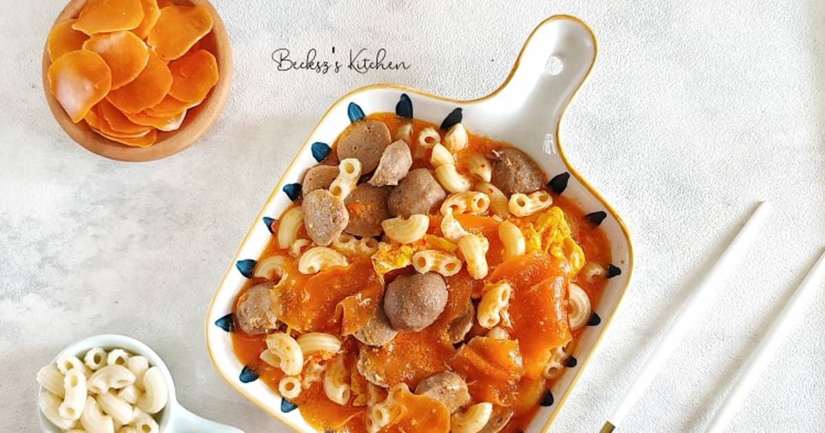 Resep 278. Seblak Macaroni oleh Becksz's Kitchen - Cookpad